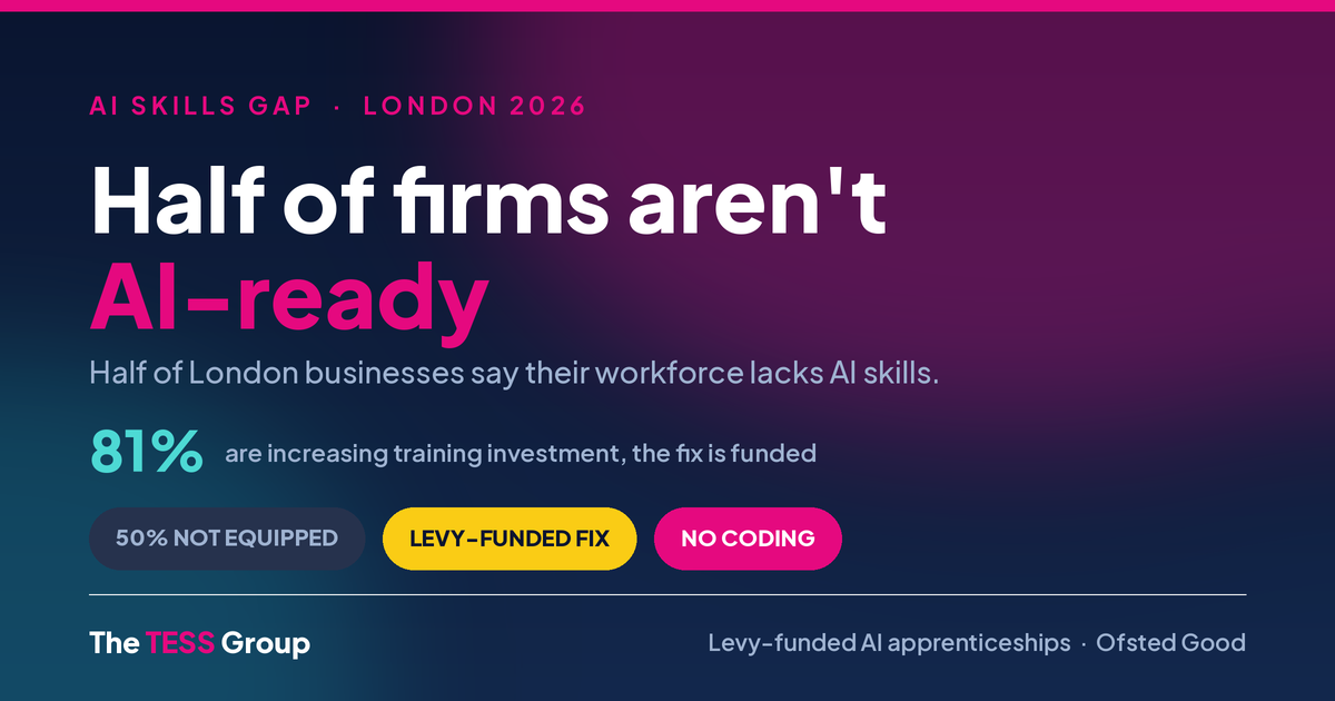 London AI Skills Gap 2026: Half of Businesses Say Their Teams Aren't ...